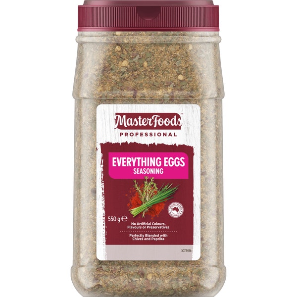 Masterfoods Professional Everything Eggs Seasoning 550g Jar | Mars ...