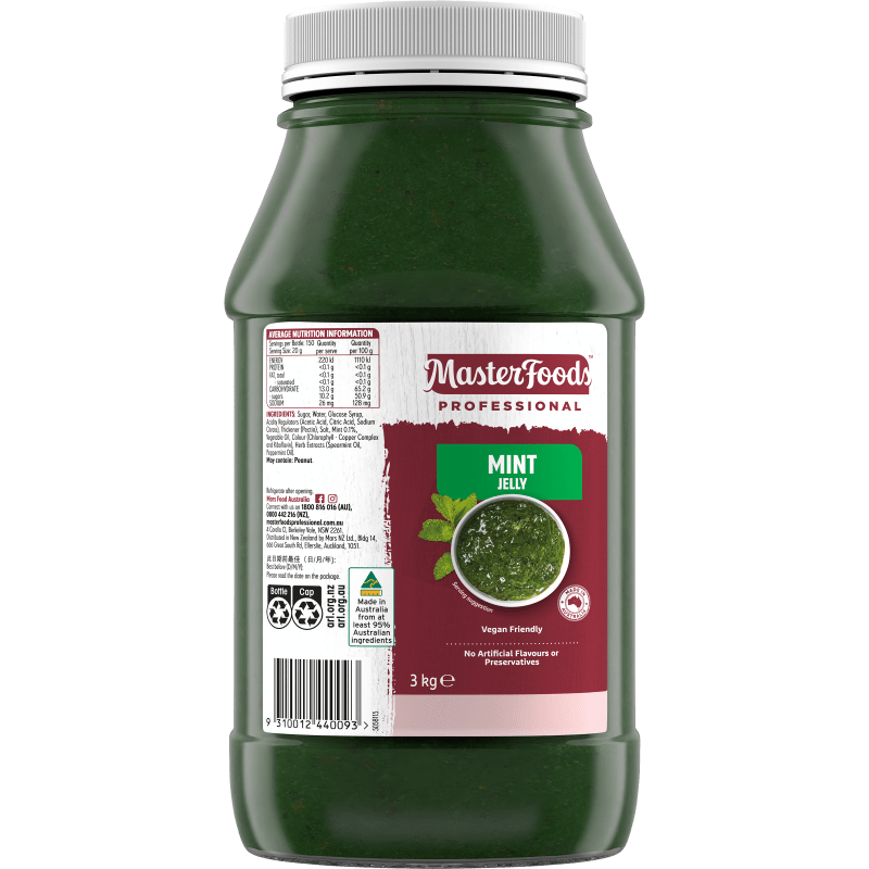 MasterFoods Professional Mint Jelly 3kg | Mars Foodservices
